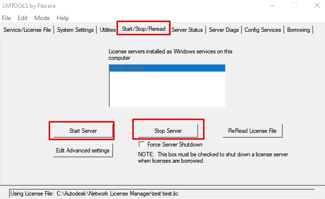 No network licenses available after crashing software.