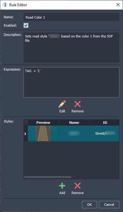 How to apply different styles to Infraworks roads when importing a SDF ...