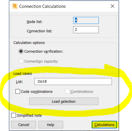Steel connection design workflow in Robot Structural Analysis