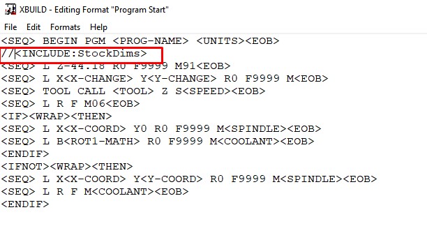 Falscher Eingabewert Fehler bei Verwendung von NC-Code aus FeatureCAM auf der Maschine.