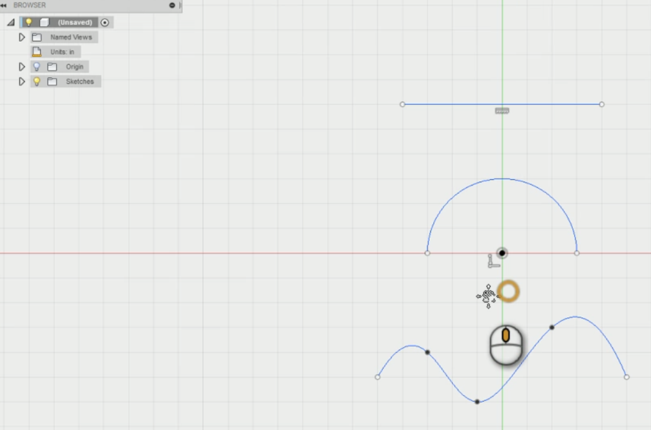 Fusion 360 Divide Line Autocad Space