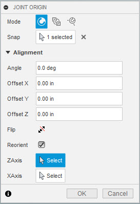 How to Use the Joint Origin Command in Fusion