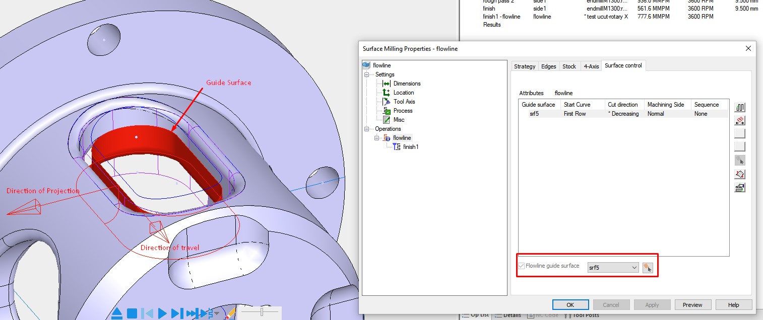 Z level with undercuts gouges internal back radius in FeatureCAM