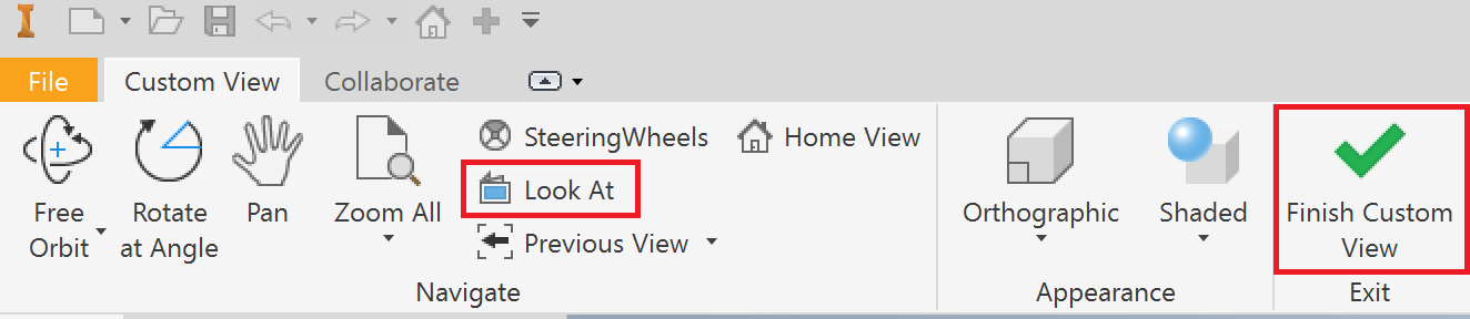 How to re-orient an Inventor model for a drawing view