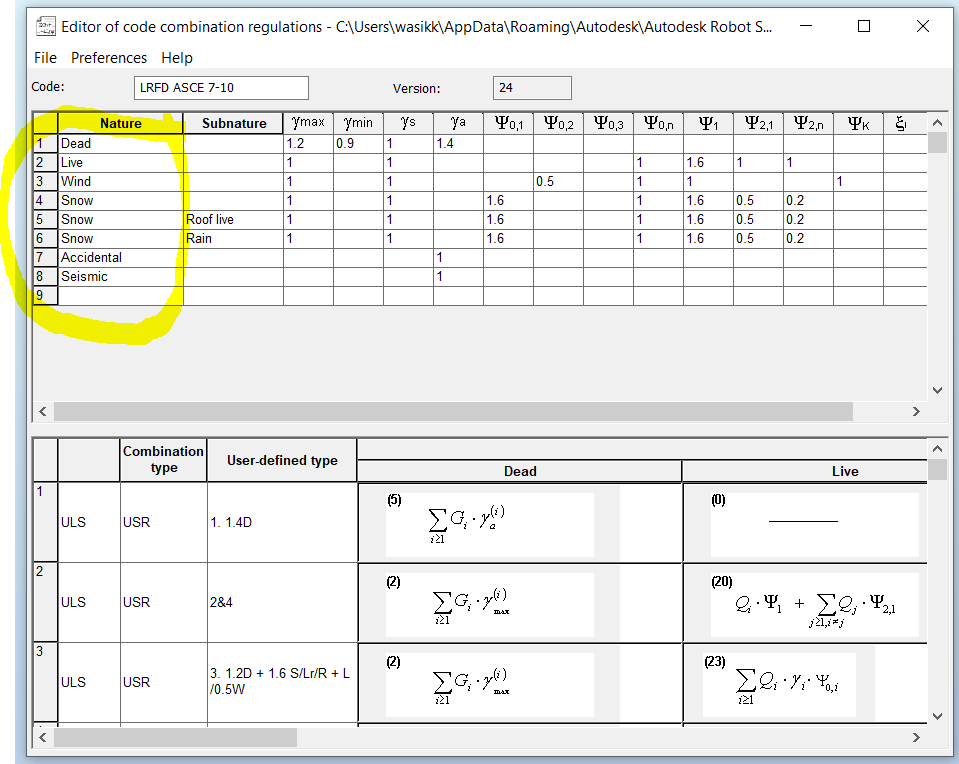 Temperature load nature not available form Load Types dialog drop down ...