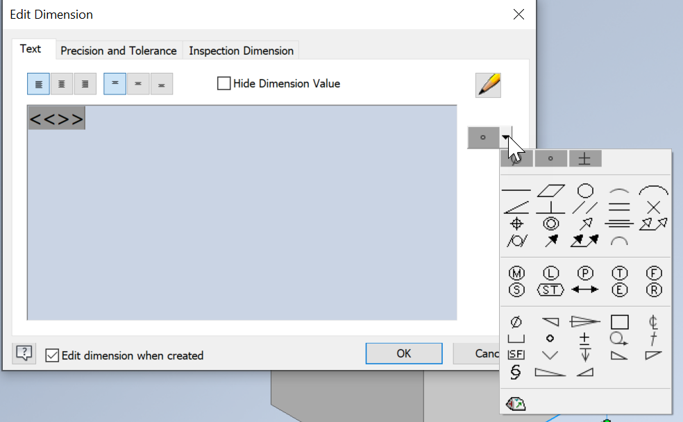 Some ISO GPS / ISO 14405 symbols for 3D annotation are missing in Inventor