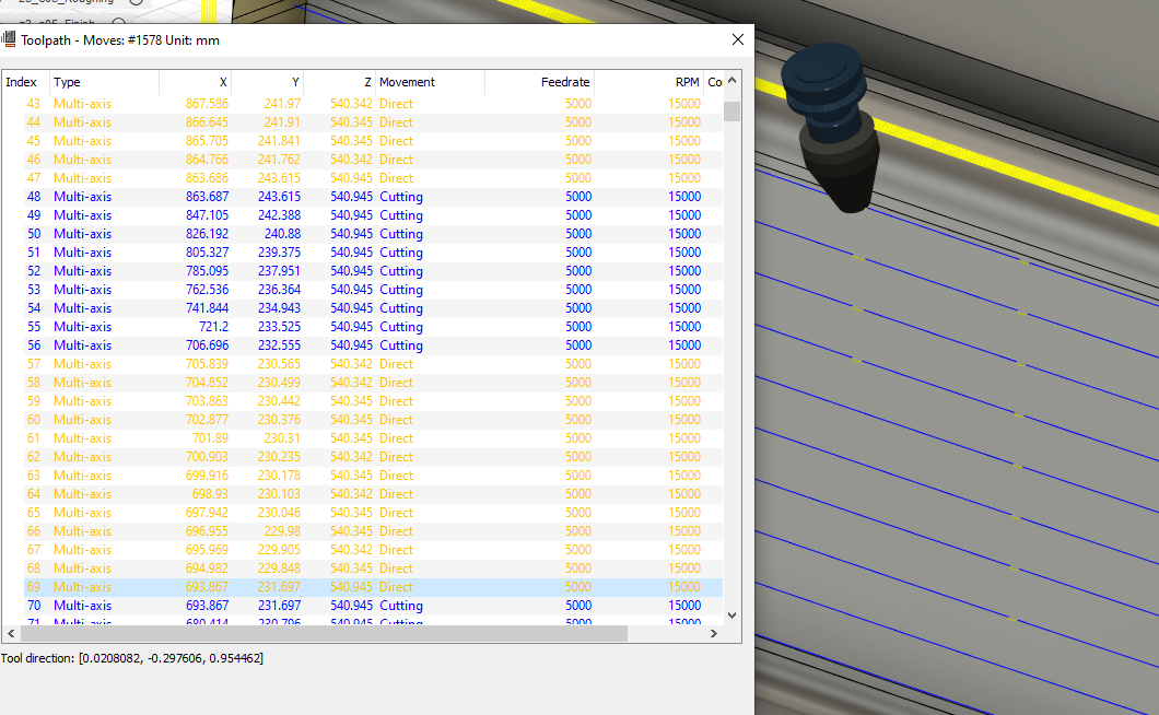 Fusion Help | Using a tapered tool results in breaks in Swarf toolpath from Fusion | Autodesk