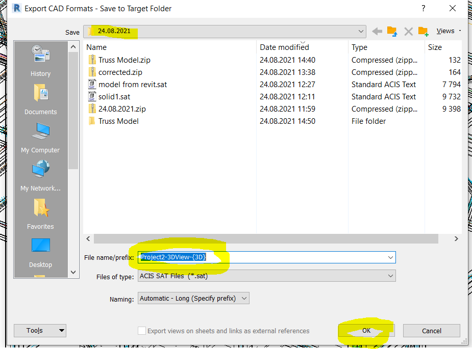 Is it possible to export bar model as solids from Robot Structural Analysis