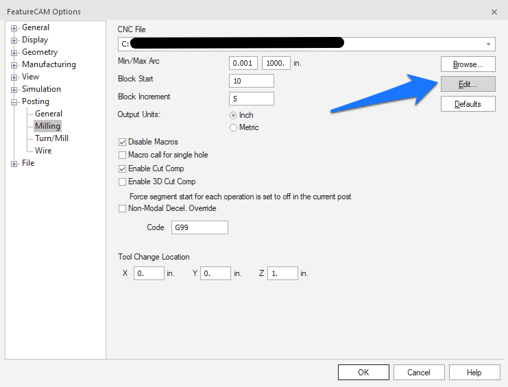 如何在 FeatureCAM 中更改多台铣床的最大主轴速度