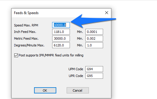 How to change the maximum spindle speed for multiple milling machines ...