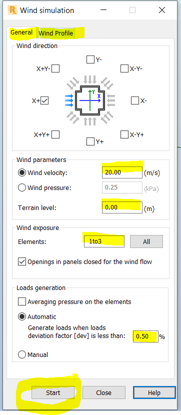 How to generate wind load for arbitrary 3D structure in Robot Structural Analysis.
