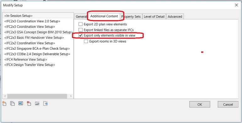 User defined property set for lighting fixtures not exported to IFC if components of electrical ...