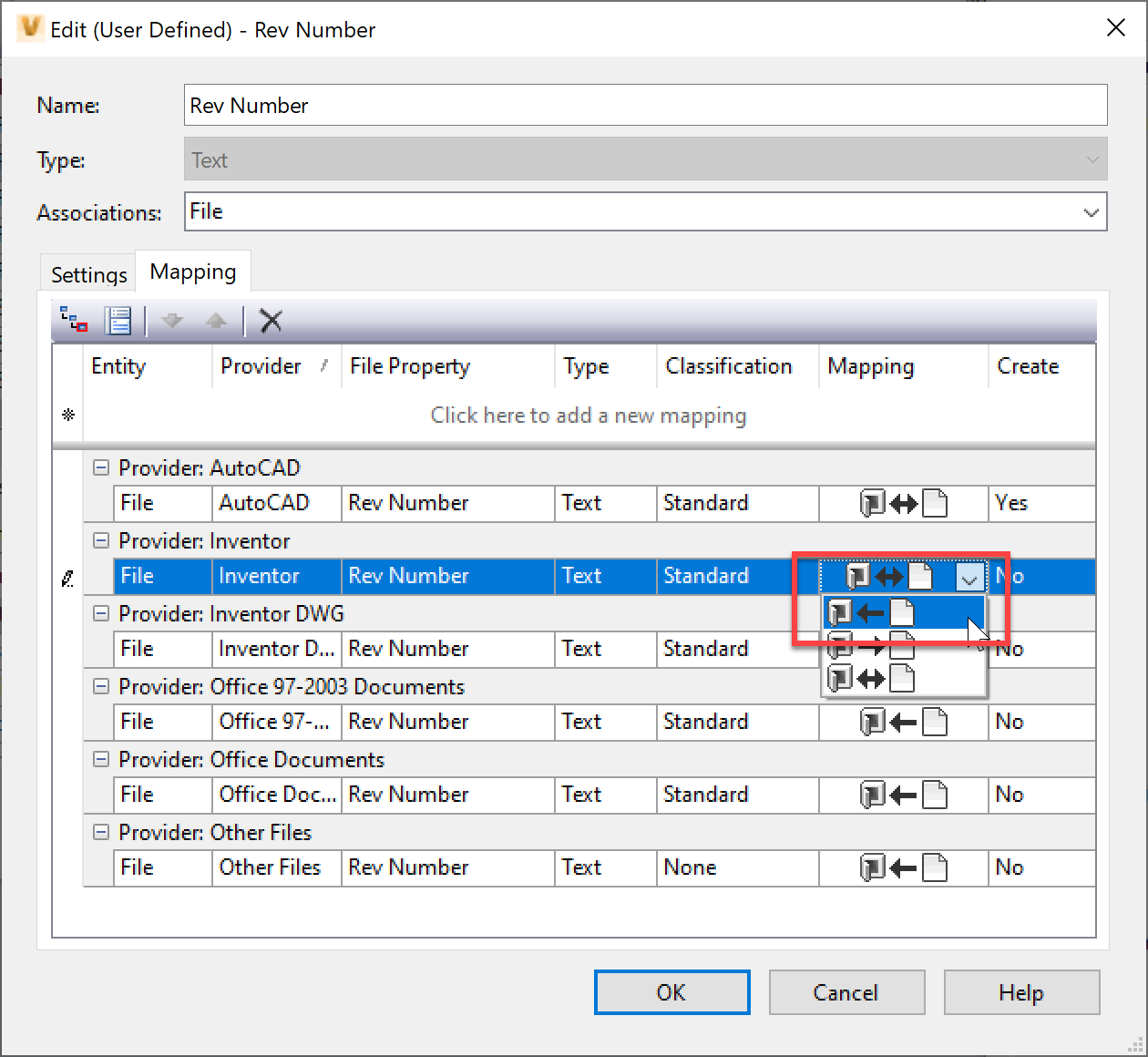 Wrong synchronisation revision displayed in Inventor parts list on drawing