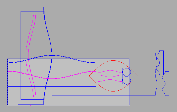排料预览在 CAMduct 中显示重叠的零件