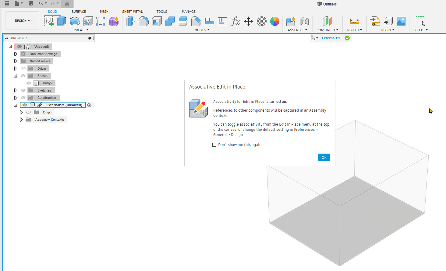 Improve large assembly workflow with Edit in Place in Fusion 360