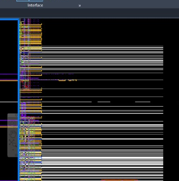 Random lines appear in AutoCAD drawings
