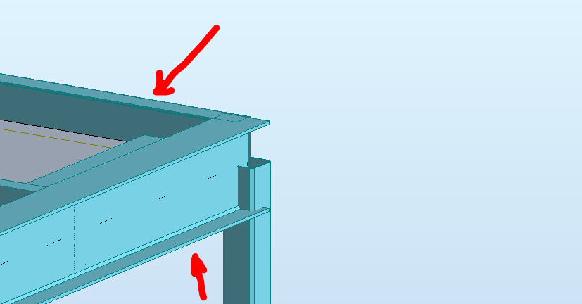 Posizione della sezione spostata dopo l'esportazione del modello da Robot Structural Analysis a ...