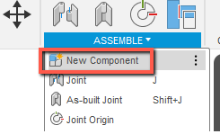 How to create External Assembly component in Fusion 360