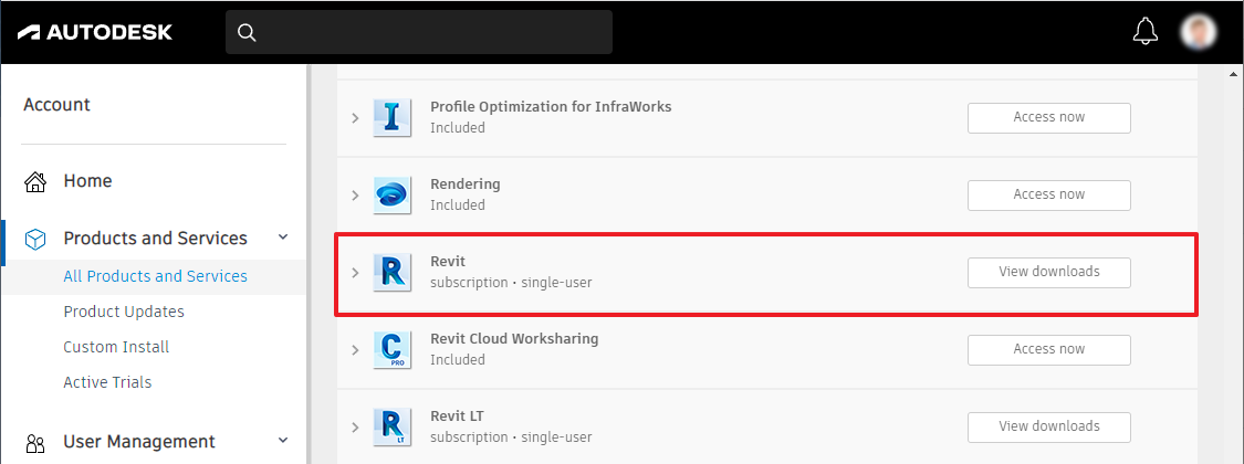 Cannot download latest update for Revit version that is no longer supported