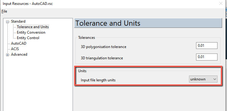 Getting inconsistent incorrect scaling on importing dwg file into PowerShape 2022
