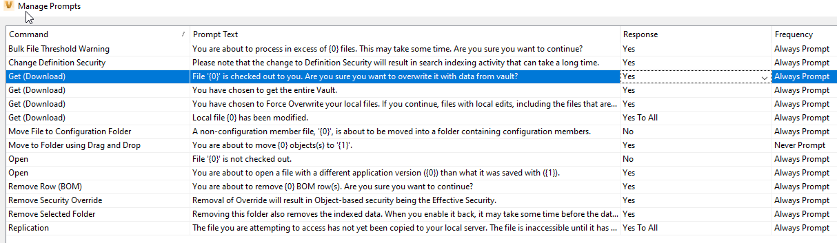 "Some properties may be out of date..." do not appear when opening ...