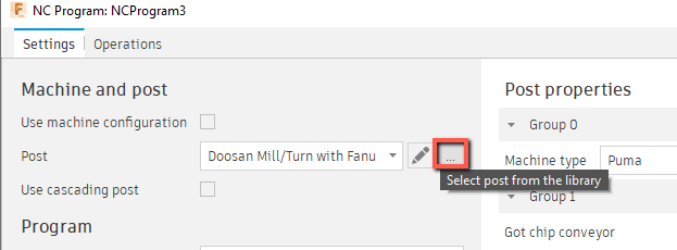 Recommended generic library Fusion 360 post processor for a 3 axis Haas ...