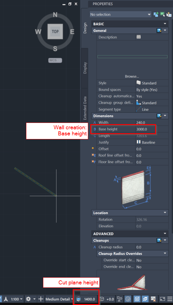 AEC Walls are missing hatch under all display configurations in AutoCAD Architecture or MEP