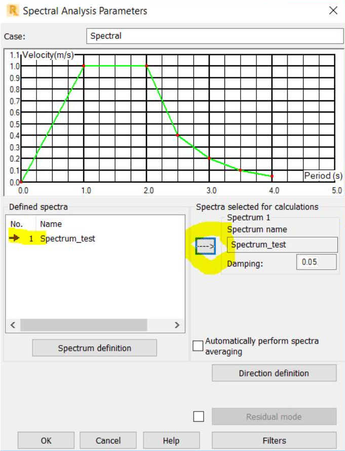 Is it possible to define local spectrum for seismic analysis in Robot ...