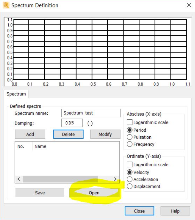 Is it possible to define local spectrum for seismic analysis in Robot Structural Analysis