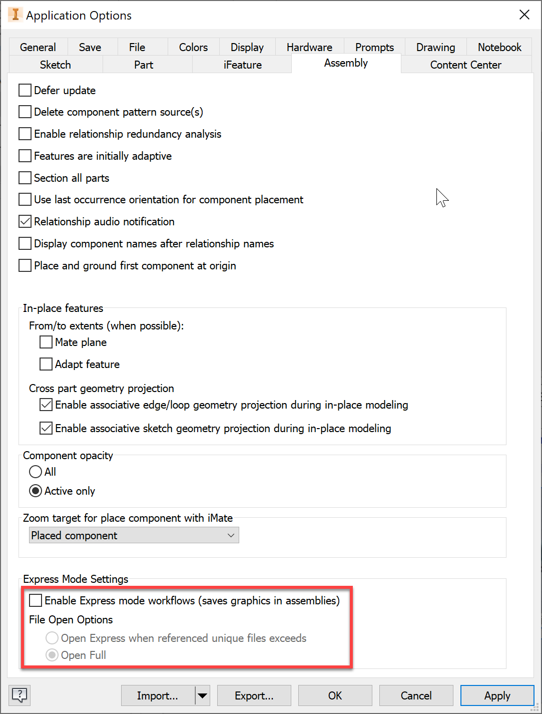 Saving an assembly takes a long time after upgrading to a new Inventor ...