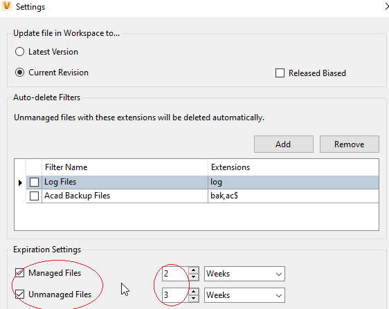 Handling of files in Vault Workspace Sync when parent files are updated