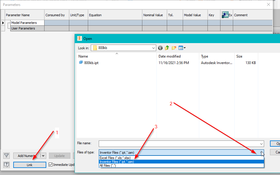 Is There An Alternative To Excel For Linking Parameters In Inventor 2591