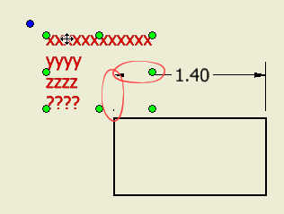Break dimension or leader text lines lines on text fields in Inventor ...