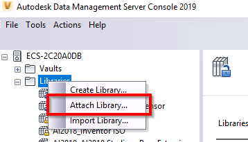 Cannot import the Autodesk Inventor Content Center Library (CCL) into ...