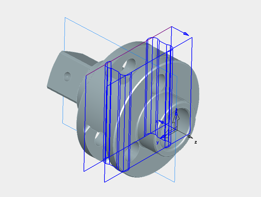 How to recognize features from odd shaped surfaces in FeatureCAM