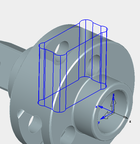 How to recognize features from odd shaped surfaces in FeatureCAM