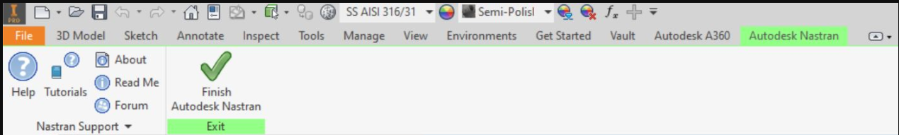 "Invalid Autodesk Nastran In-CAD License" message is shown when re ...