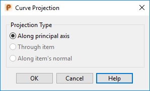 How to project curves onto surfaces, solids, meshes or components in PowerShape