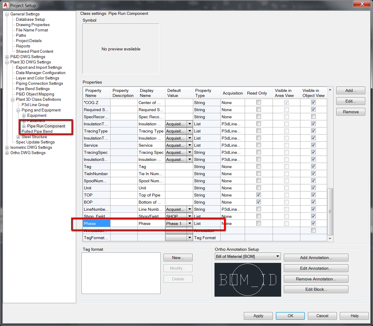 Adding Custom Properties For Colors In AutoCAD Plant 3D Color And Layer 