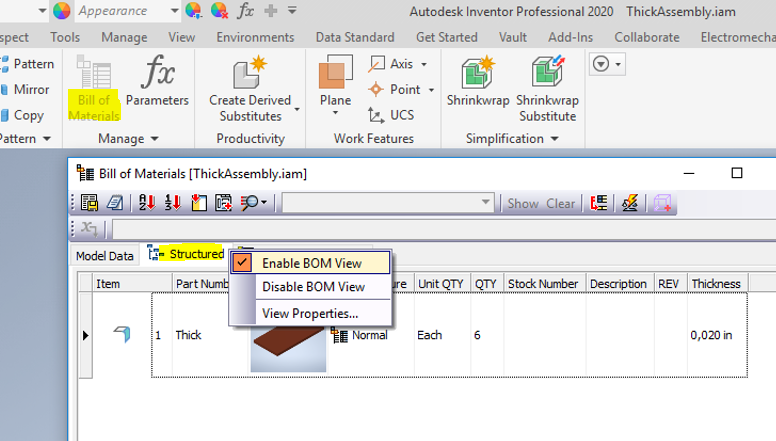 How to add more properties when using the BOM Export in Vault
