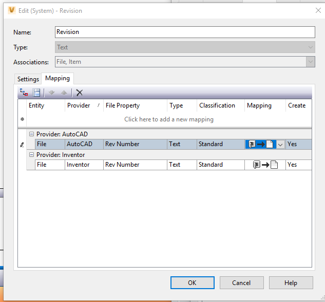How transfer Vault Revision property to Inventor/AutoCAD automatically