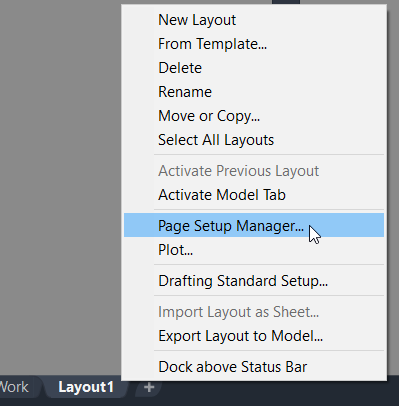 How to setup Layouts in template drawing in AutoCAD