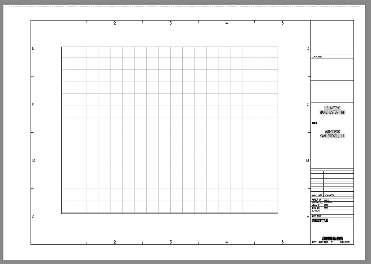 How to setup Layouts in template drawing in AutoCAD