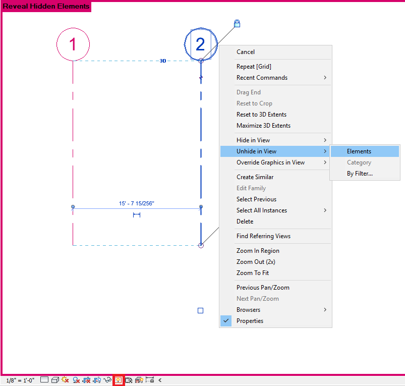 Grids Are Not Showing On All Floor Plan Views In Revit Model Revit Autodesk Knowledge Network