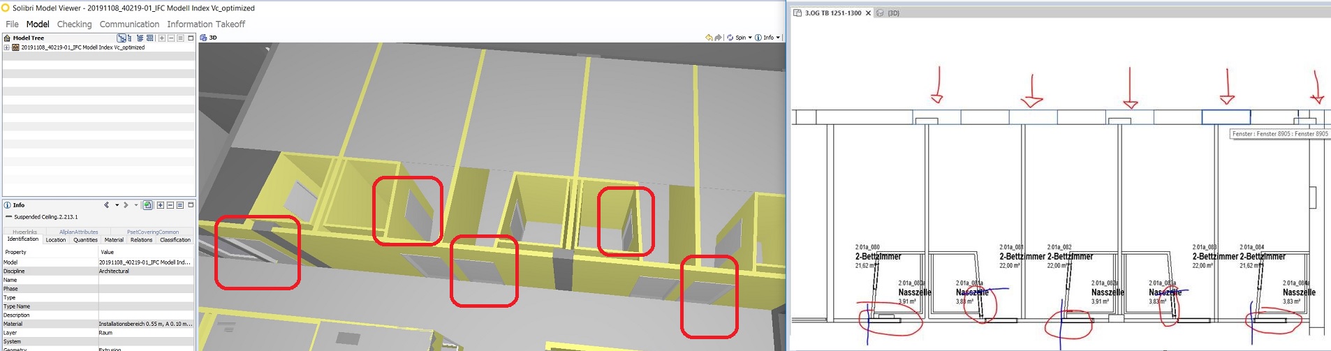 Misplaced Doors Opening Ifc In Revit 