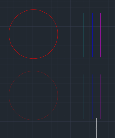 Objects In Drawing Look Faded Or With A Transparency In AutoCAD AutoCAD Autodesk Knowledge 