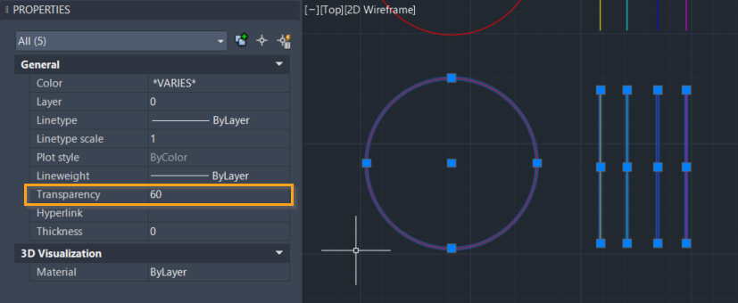 Objects In Drawing Look Faded Or With A Transparency In AutoCAD AutoCAD Autodesk Knowledge 