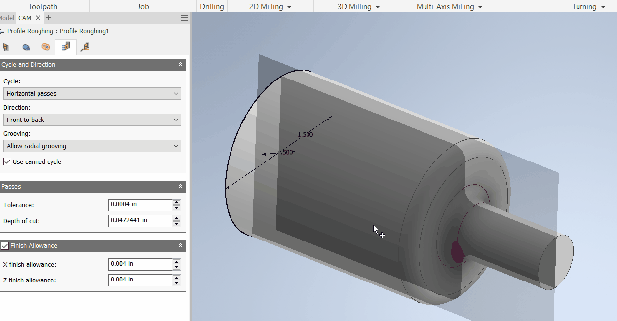 How to check the parameter name of fields in Inventor CAM