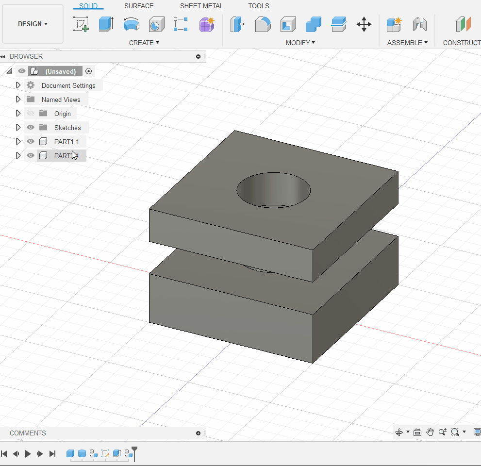 "Deletion warning..." and reference failures when deleting a component in a Fusion model