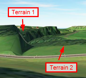 How to smooth and merge different terrain data in InfraWorks